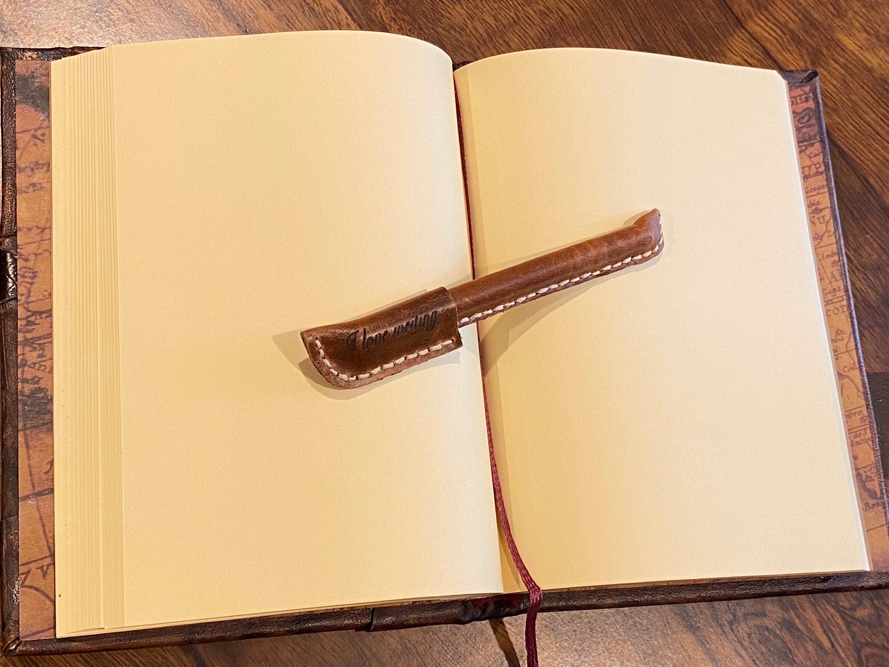 Handcrafted Wolf Notebook, Leather Journal - Etsy