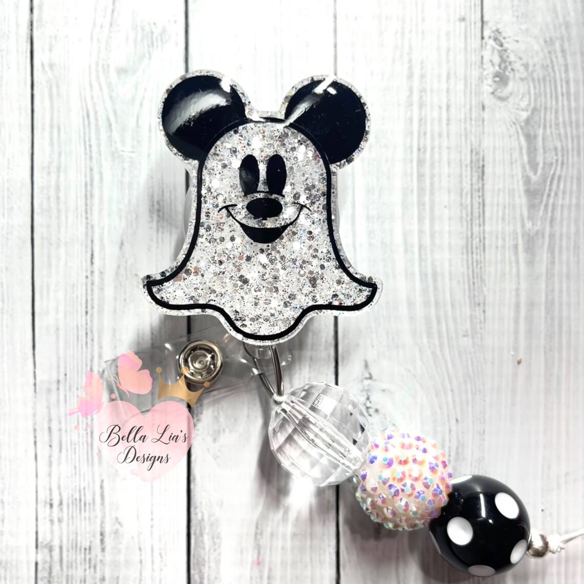 Halloween Ghost Reel Cute Halloween Badge Reels Badge - Etsy