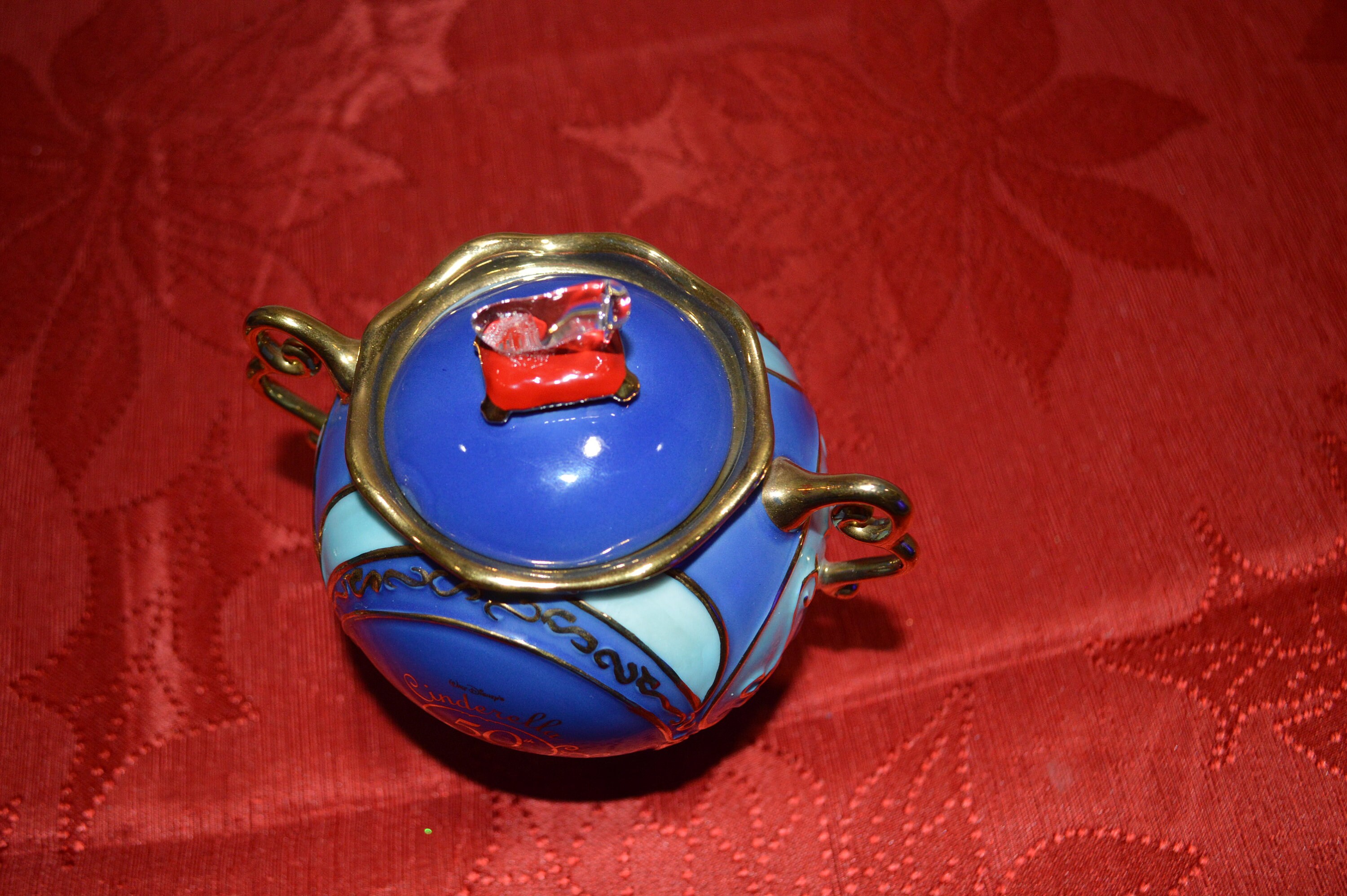 Rare Vintage Disney 2000 Cinderella 50th Anniversary Music Box ...