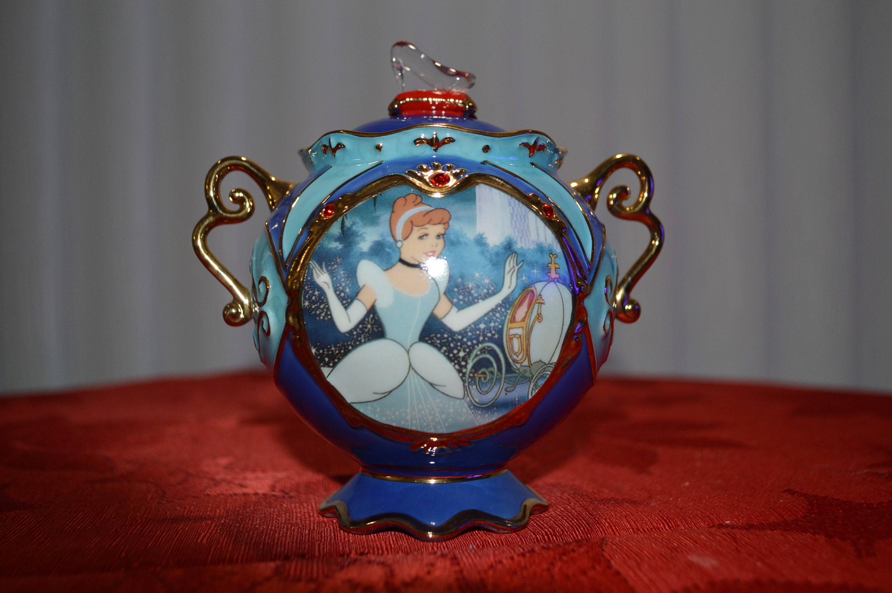 Rare Vintage Disney 2000 Cinderella 50th Anniversary Music Box ...