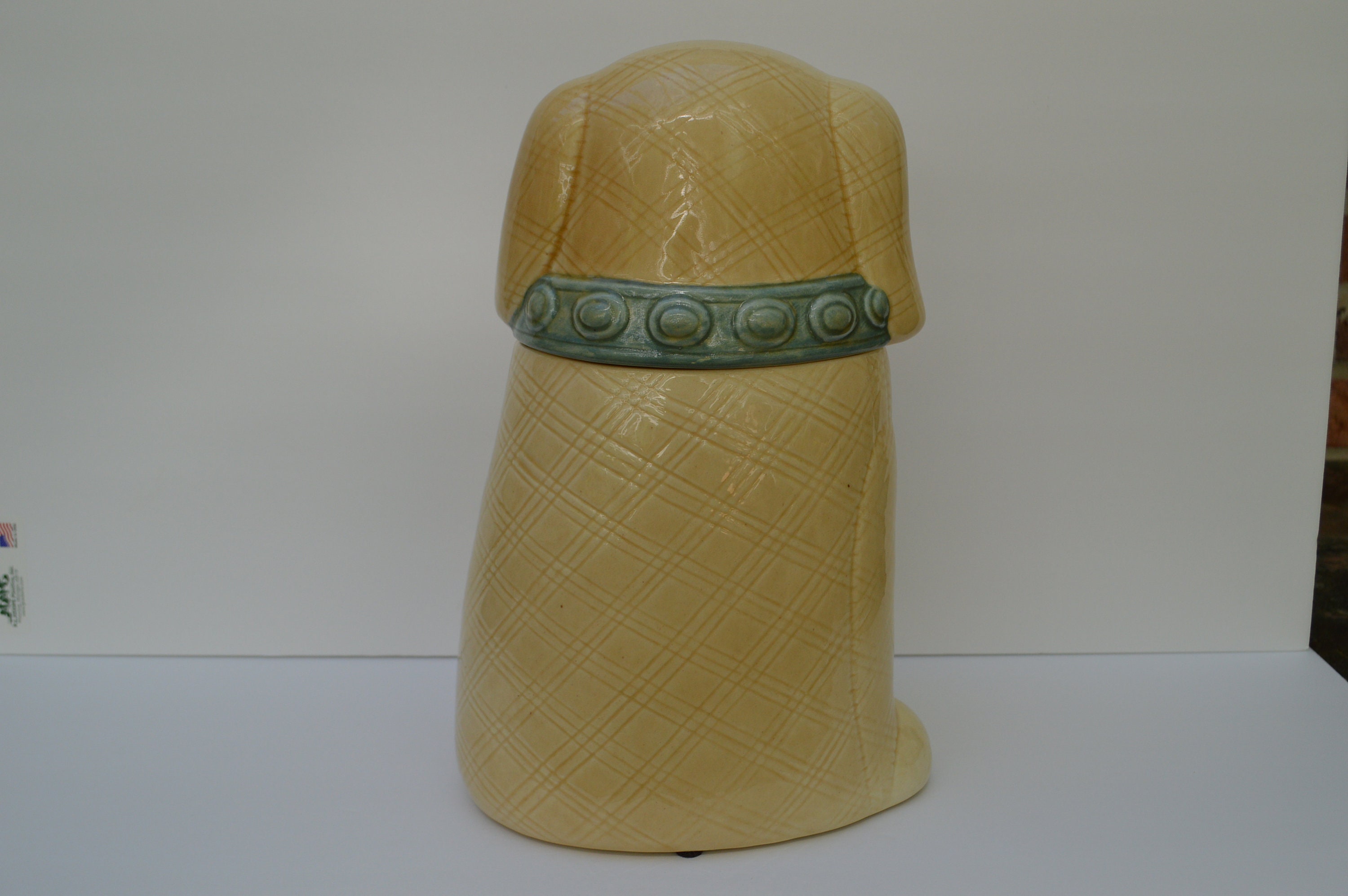 Vintage Metlox Poppytrail Beige Cream Colored "dog" With Blue Collar ...