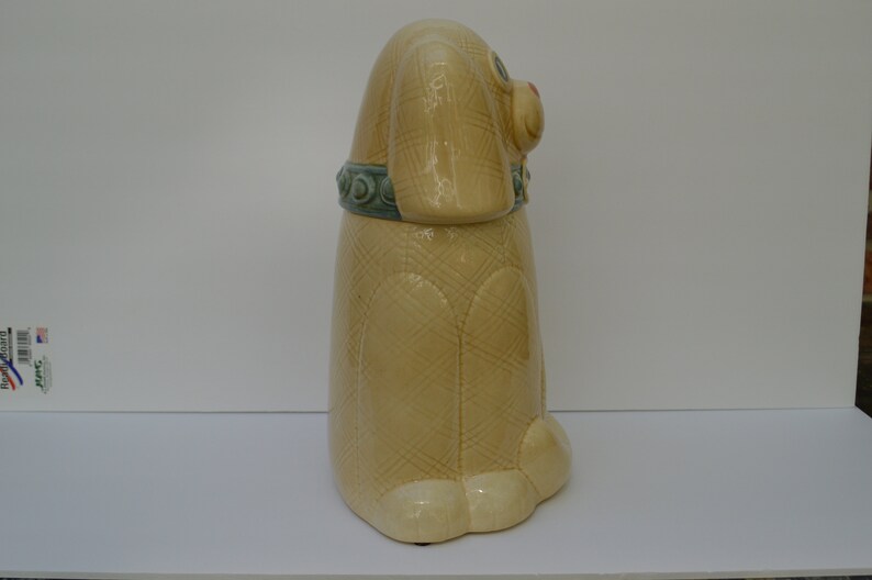 Vintage Metlox Poppytrail Beige Cream Colored "dog" With Blue Collar ...