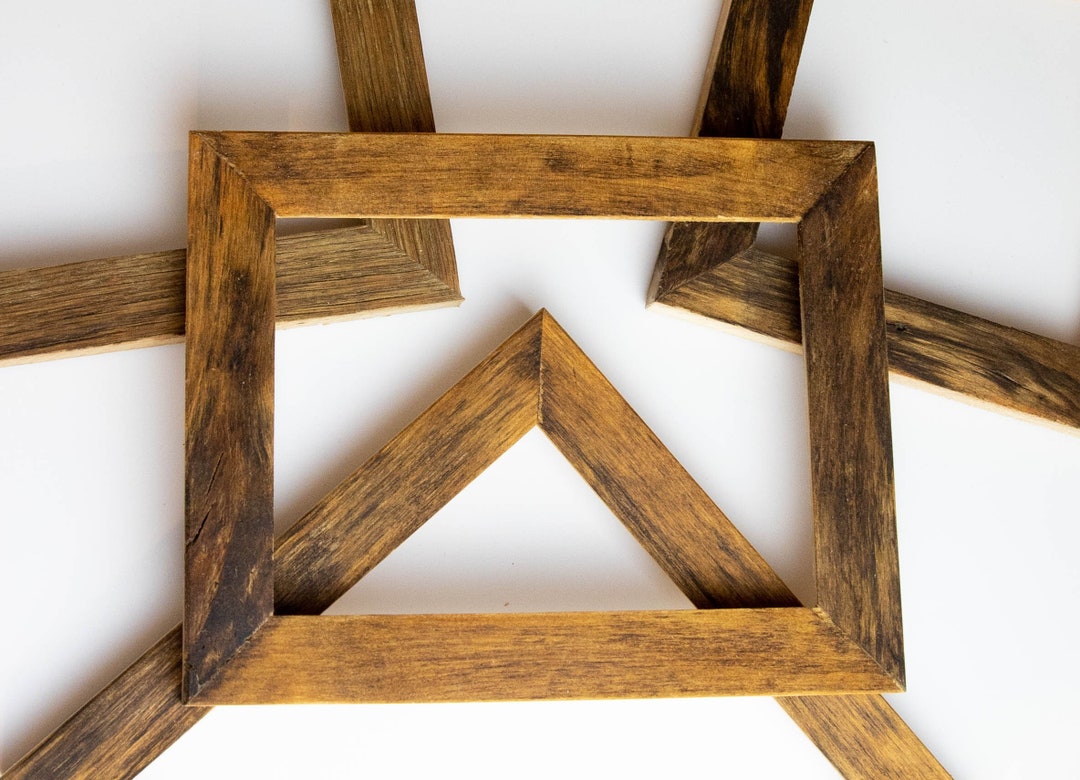 Picture Frame Wood Alder - Unique Piece Made of Alder Wood Solid Wood ...