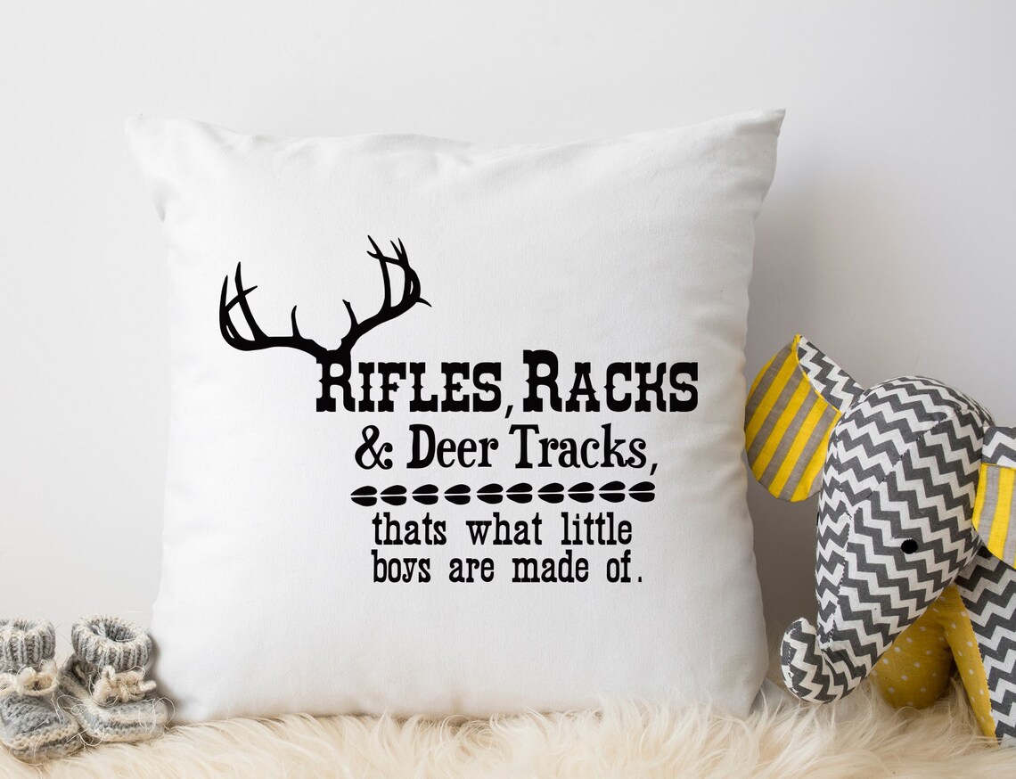 Rifle Racks and Deer Tracks Svg Deer Antlers Svg Kids Quote - Etsy