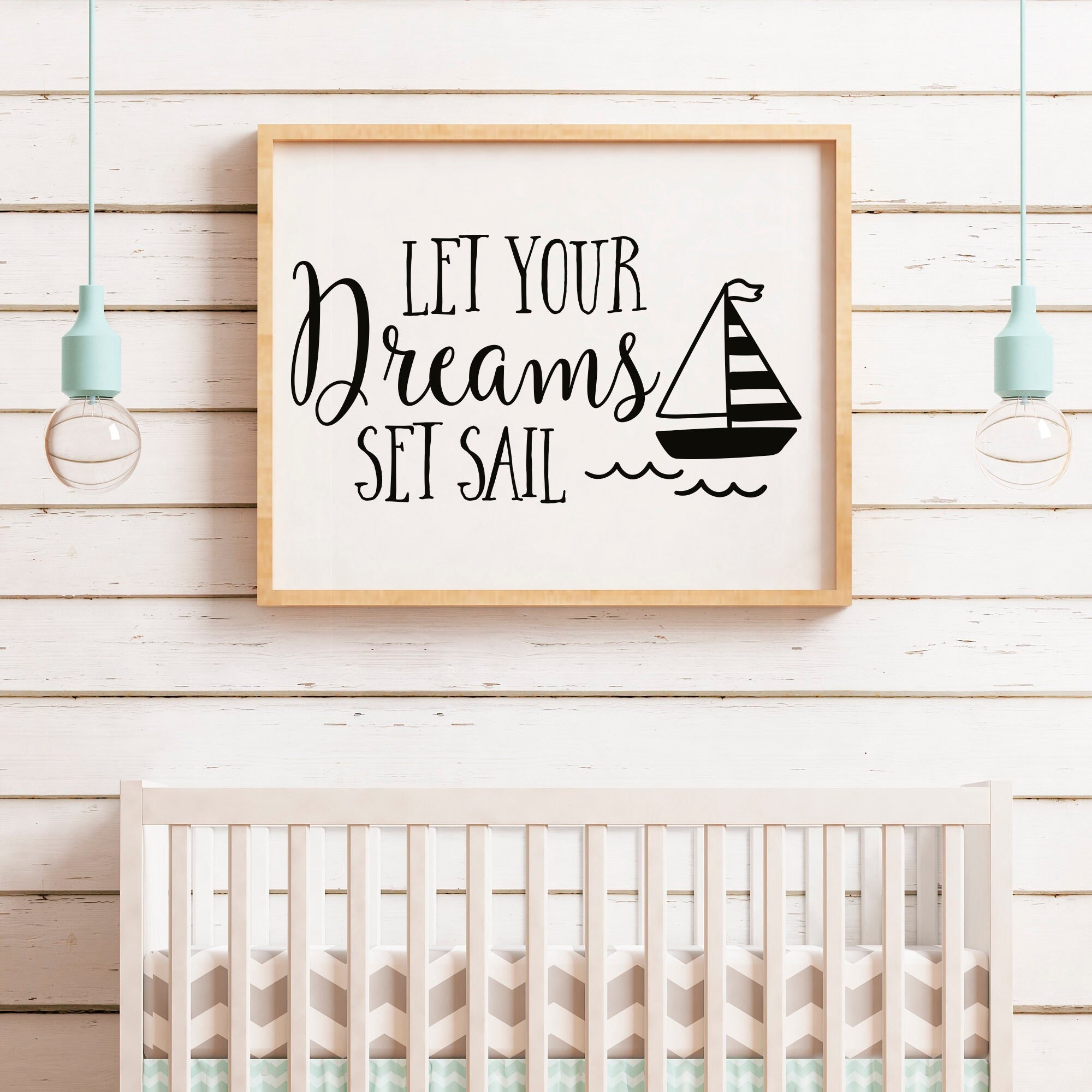 Let Your Dreams Set Sail SVG PNG DXF Files Digital Download | Etsy
