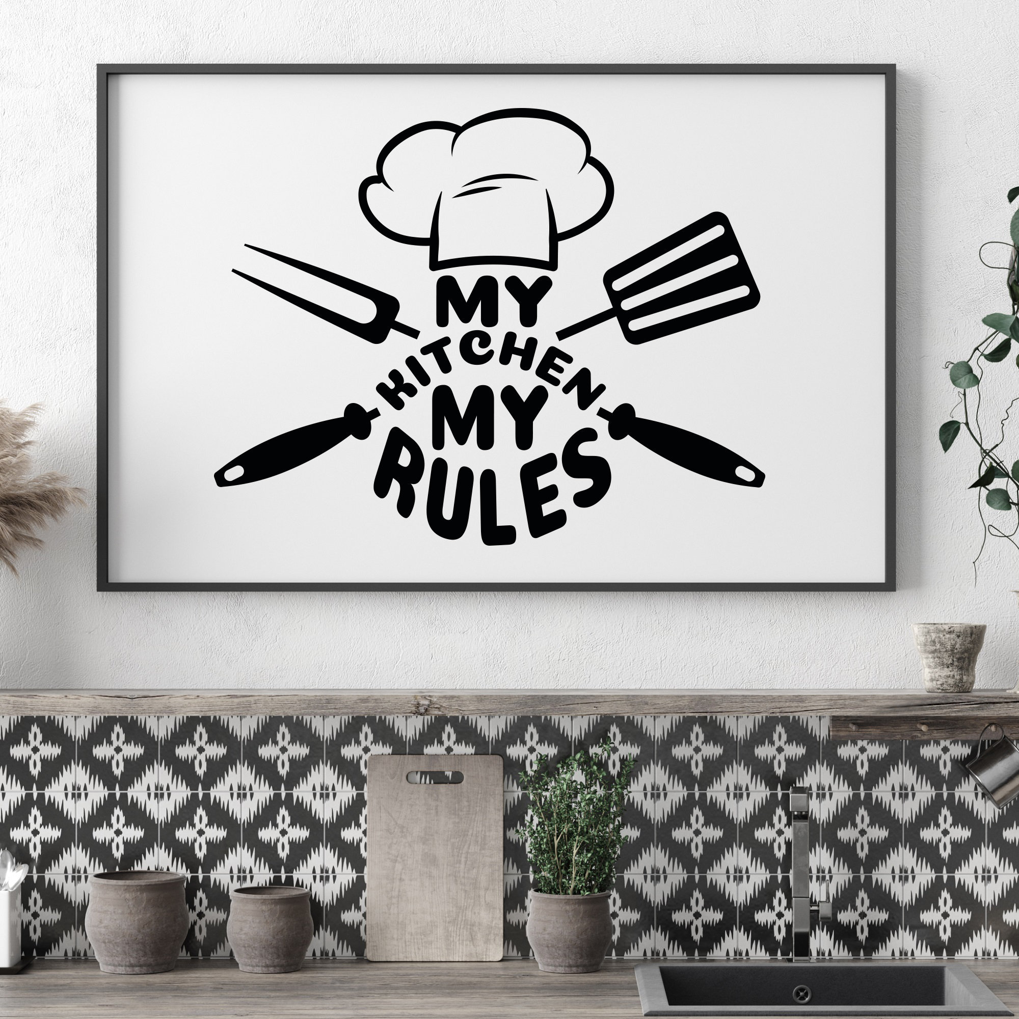 Mi cocina Mis reglas Svg Cocina Svg Delantal Svg Refranes - Etsy México