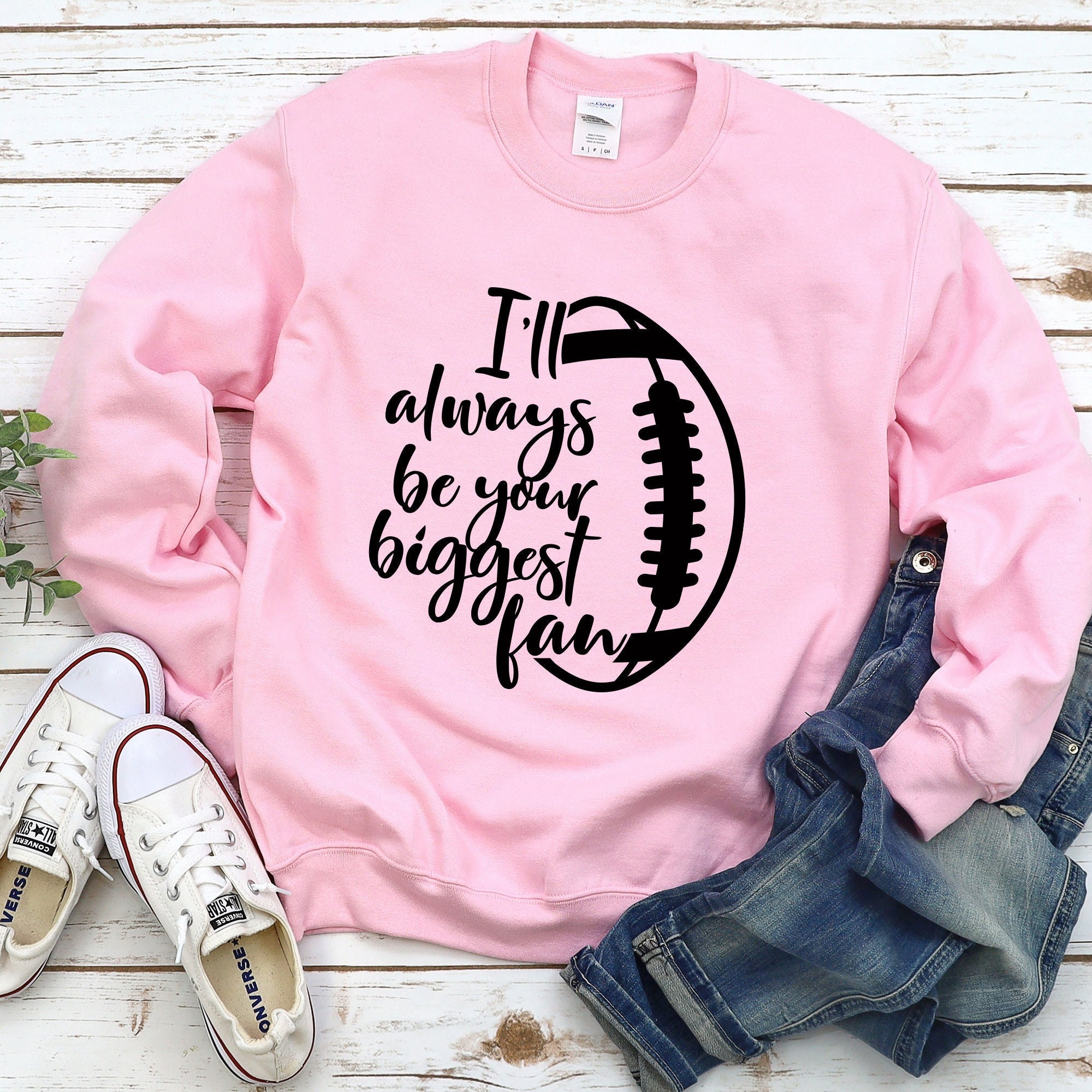 Football Mom SVG I'll Always Be Your Biggest Fan Mom - Etsy