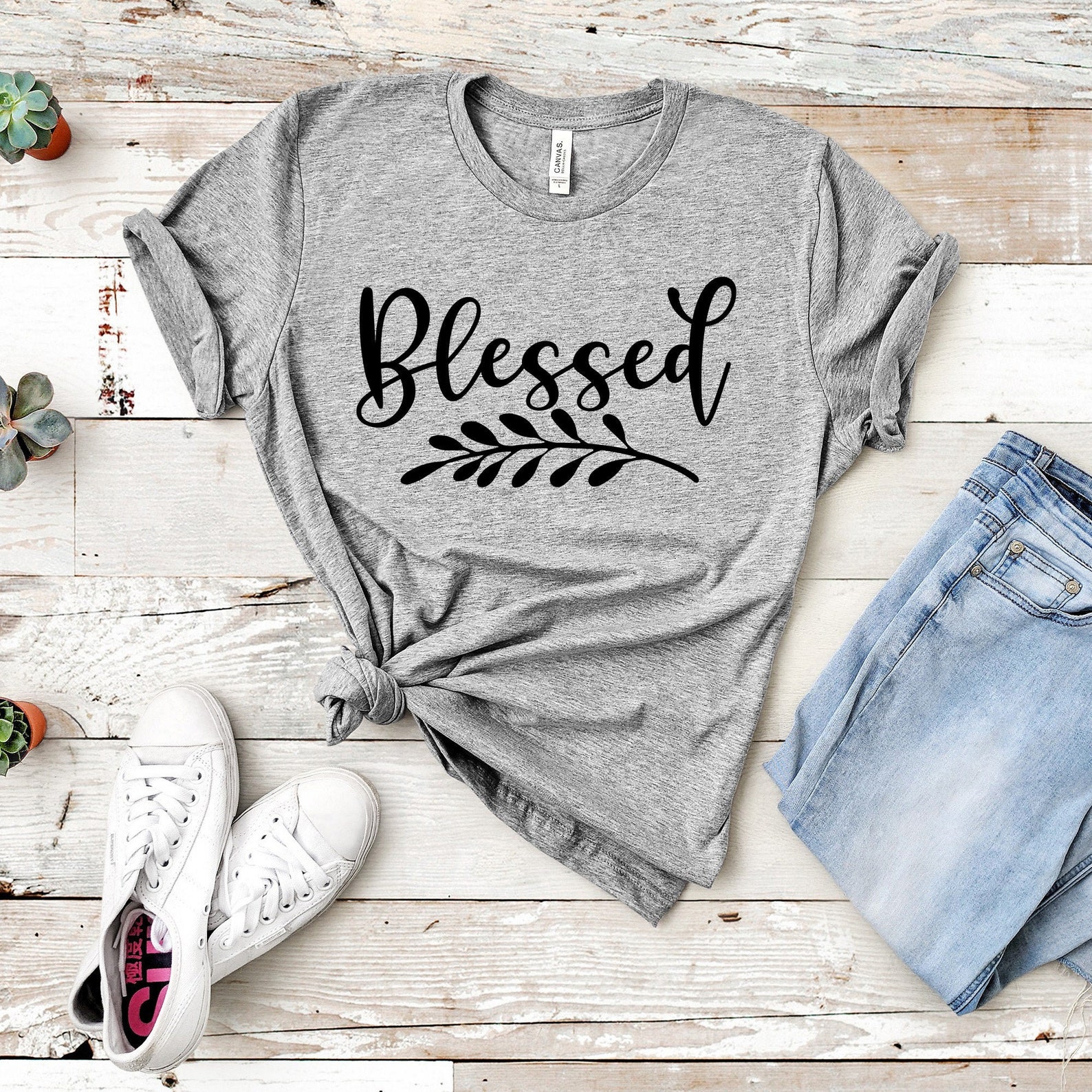 Blessed Svg File Blessed Svg Shirt Design Christian Svg - Etsy
