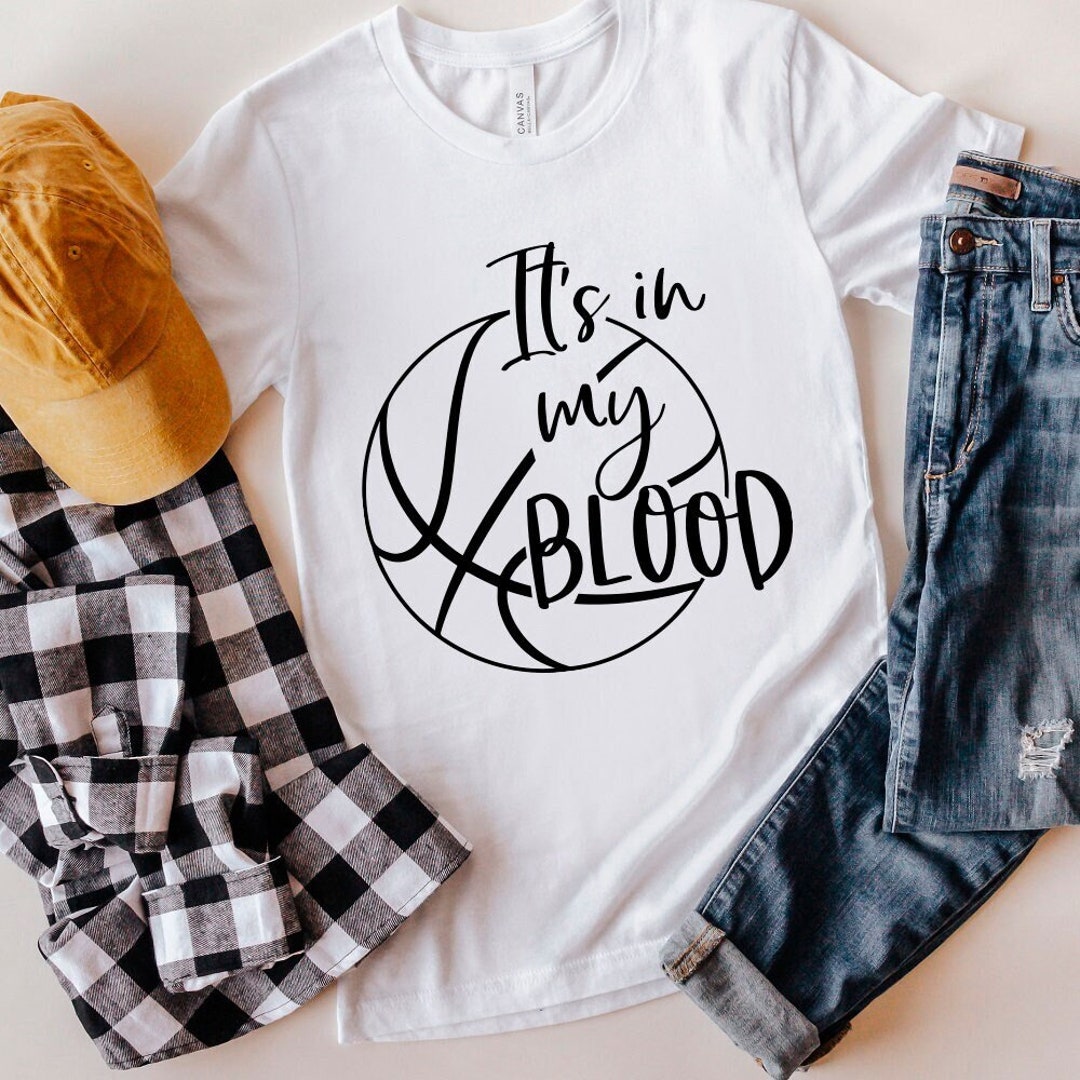 Basketball Svg It is in My Blood, Basketball Sayings, Basketball ...