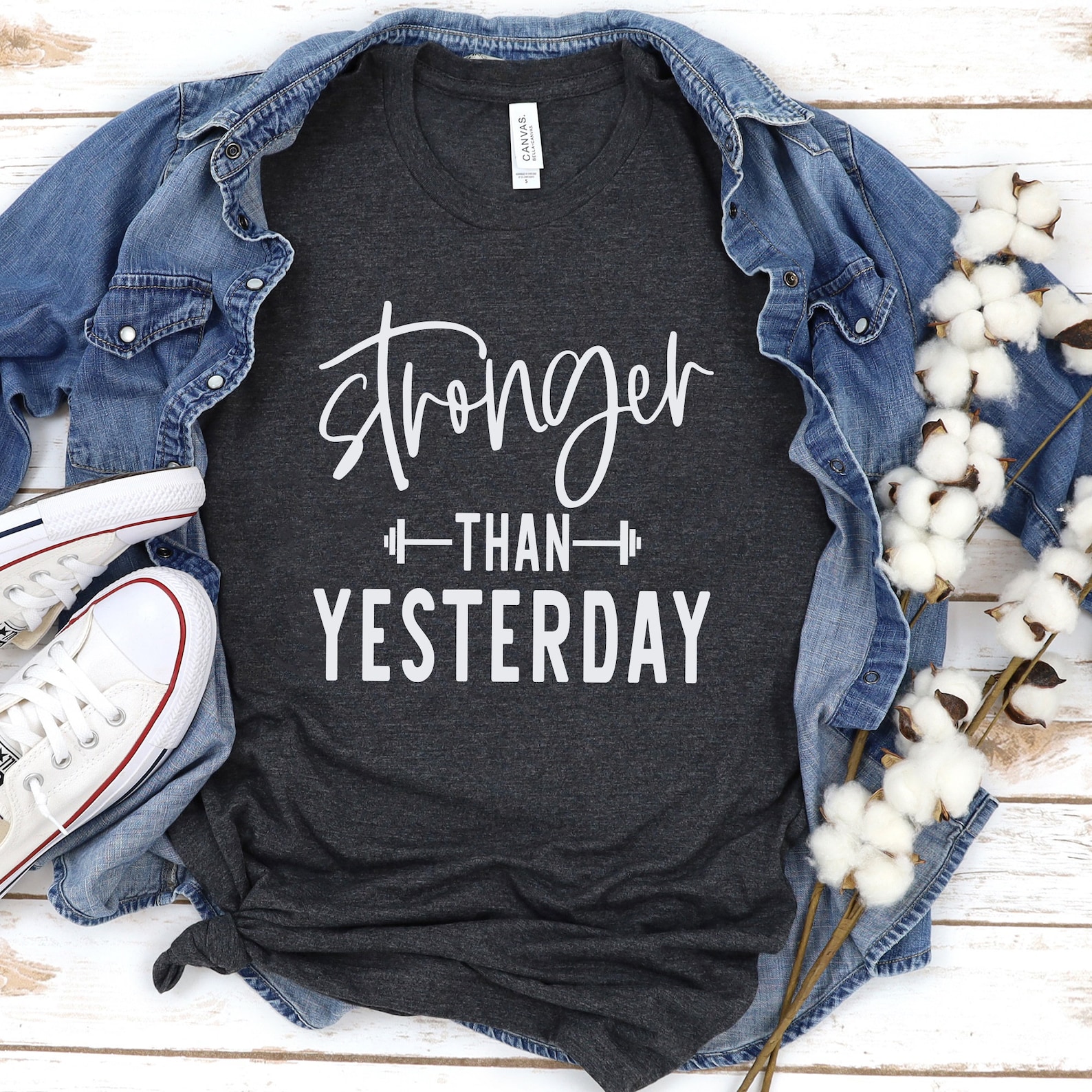 Stronger Than Yesterday Svg Stronger Women Shirt Svg Sports - Etsy