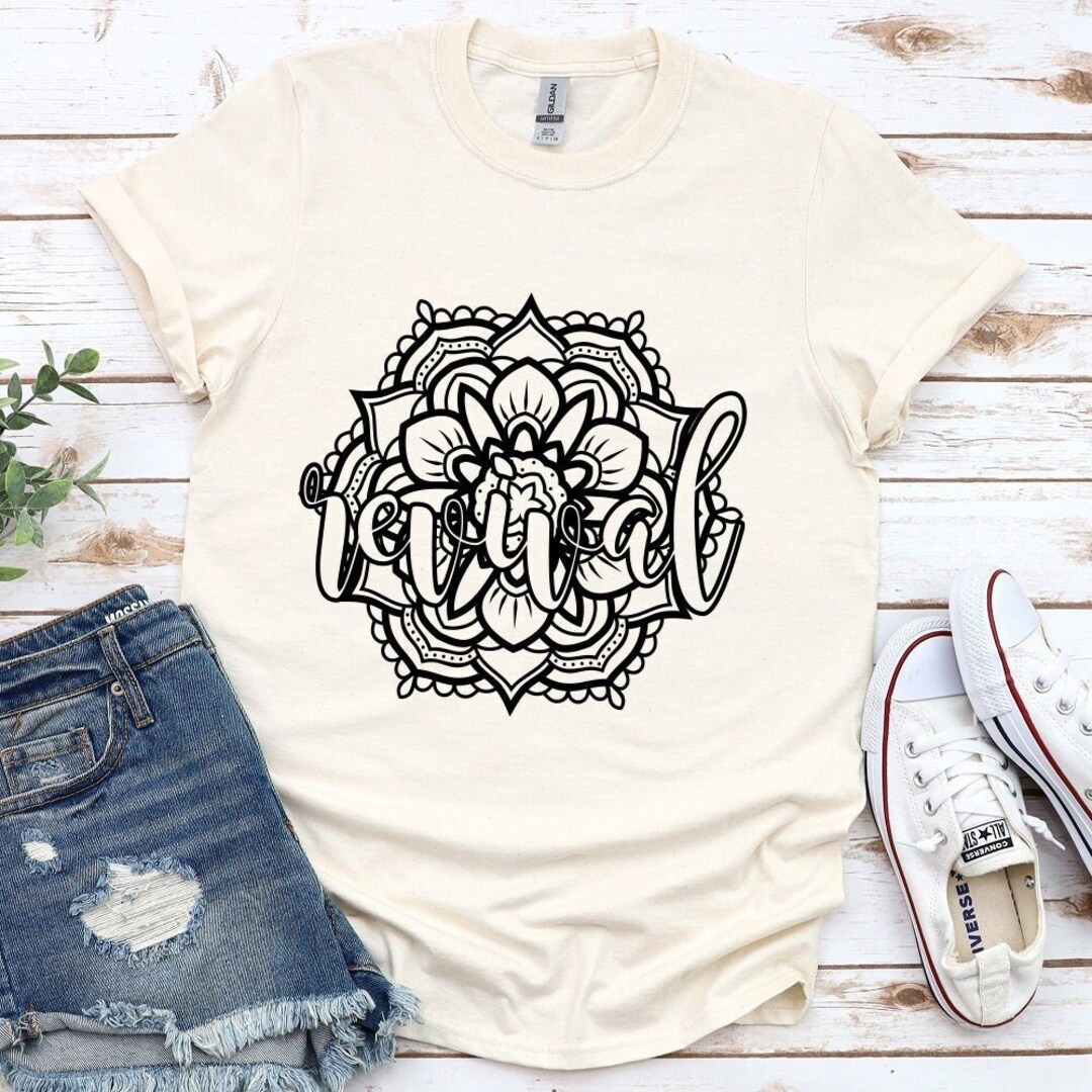 Revival Shirt Svg, Revival Mandala Svg, Revival Png, Mandala Svg, Boho ...