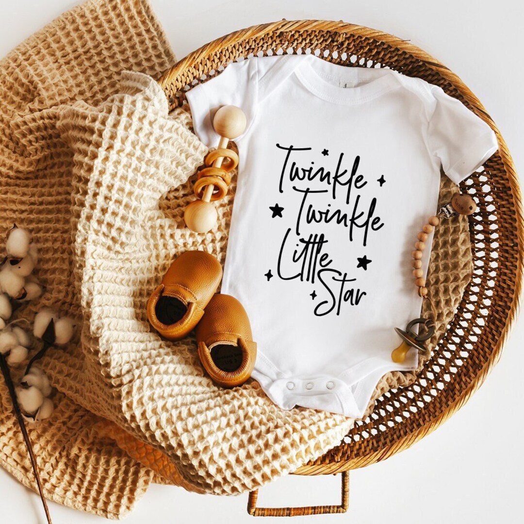 Twinkle Twinkle Little Star Svg File for Cricut or Silhouette, Baby ...