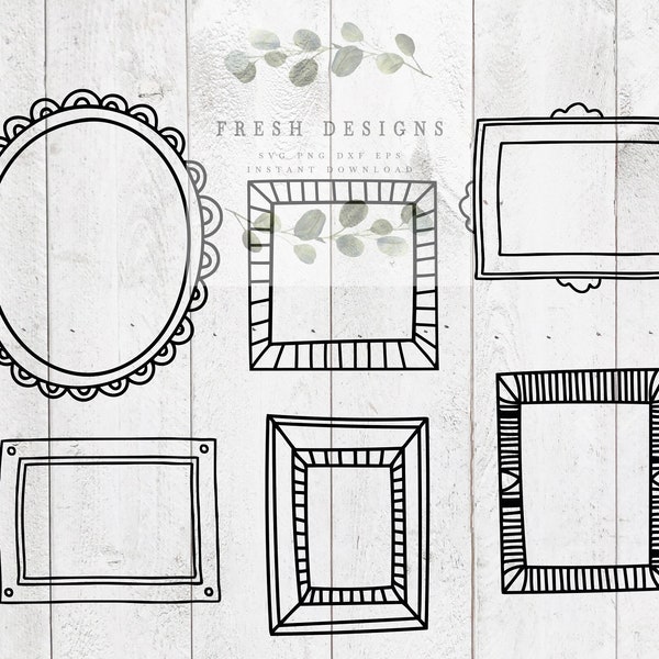 Doodle Frames - Etsy