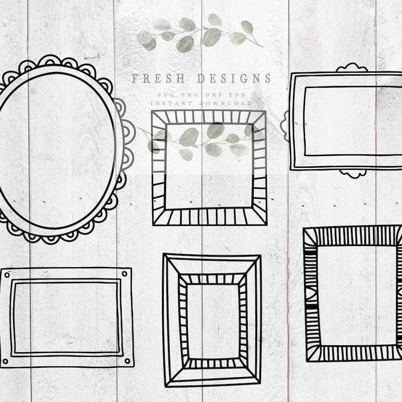 Digital Frames - Etsy