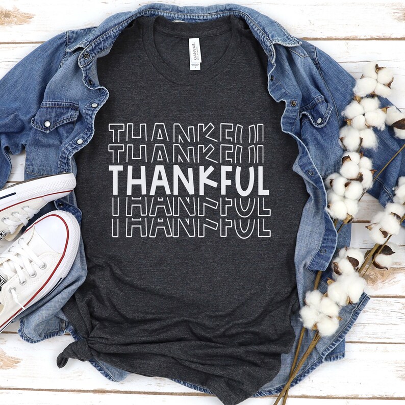 Thankful Svg Religious Svg Thankful Shirt Svg Digital Cut - Etsy