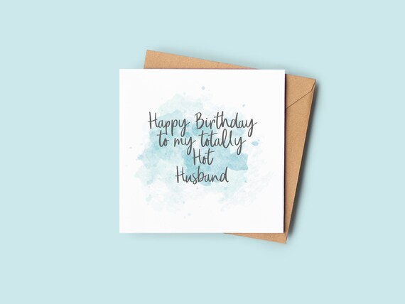 Husband Birthday Card, Personalised 40th Birthday Card For