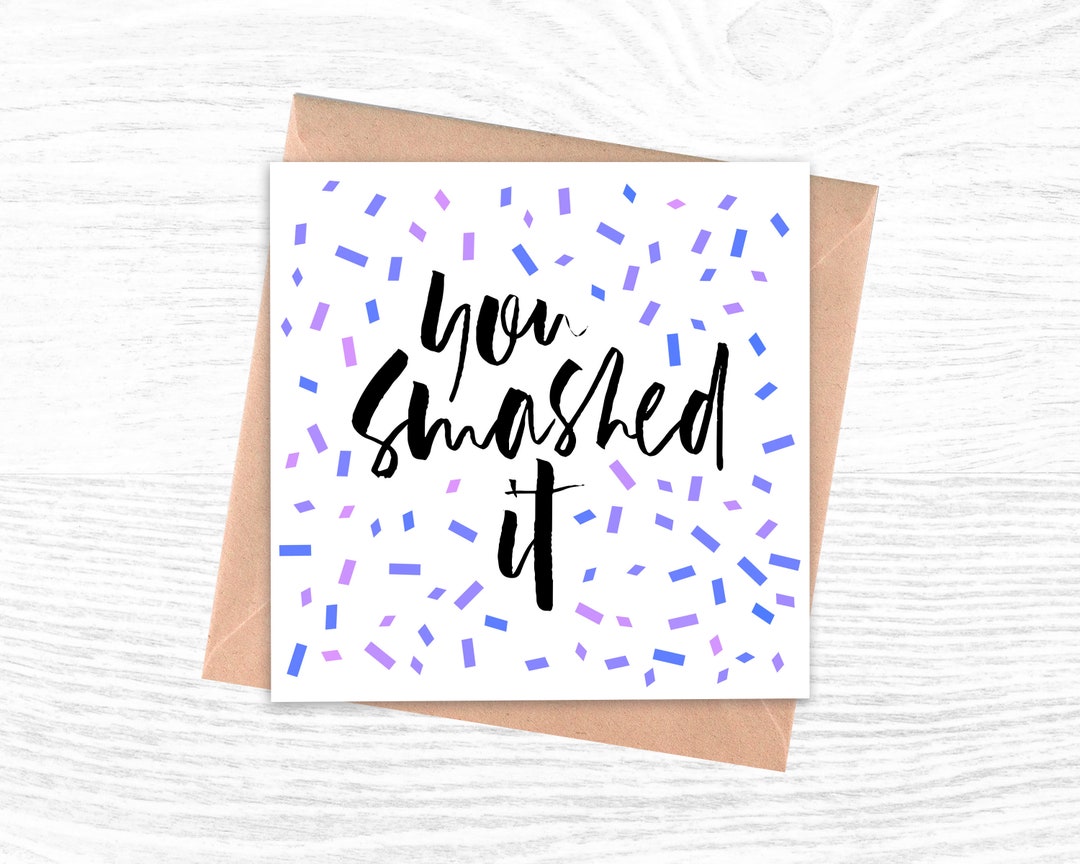 Well Done Card Congratulations Card Graduation Card Card for Her Best ...