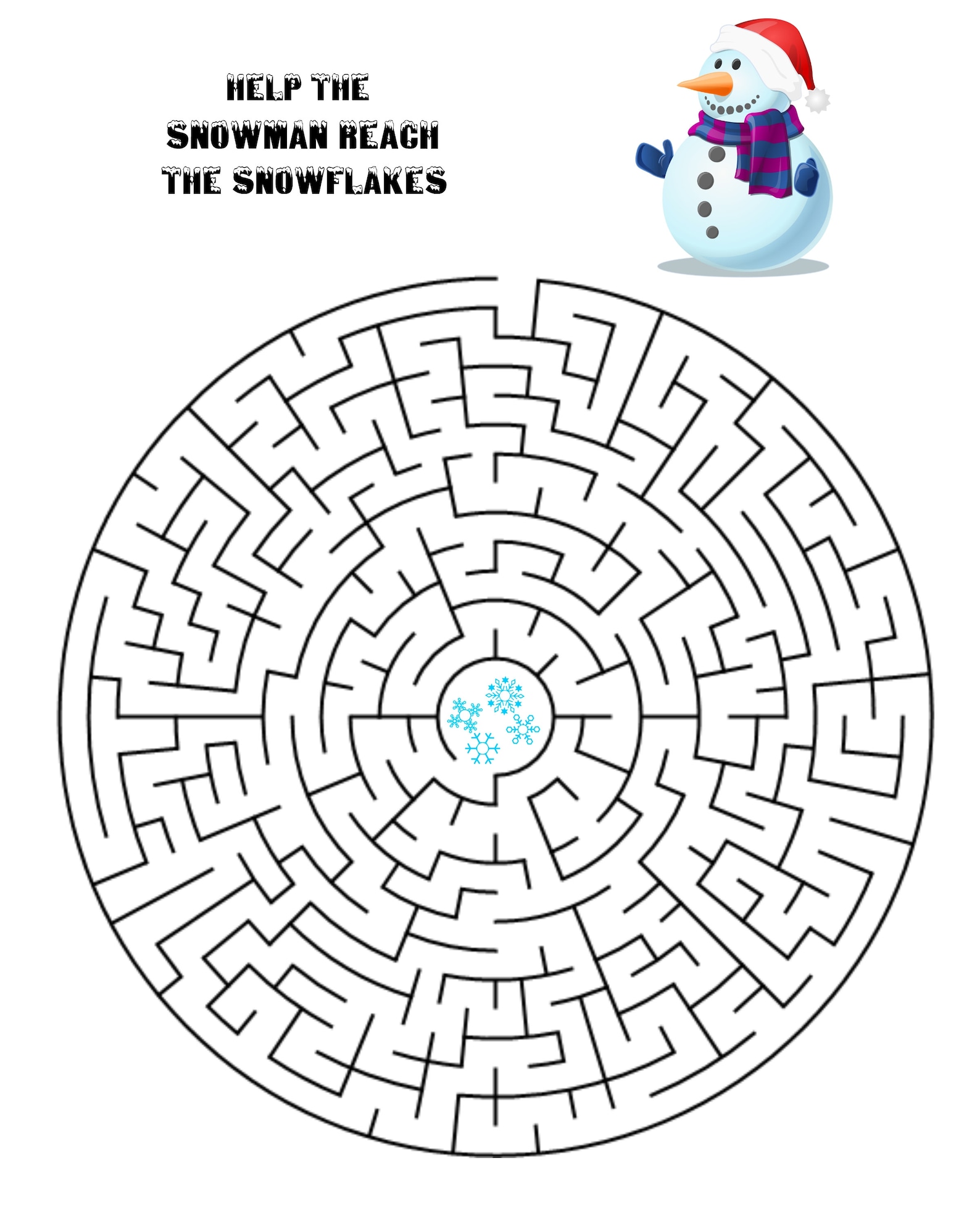 Printable Winter Kid Activity Sheets - Word Search - Maze - I Spy ...