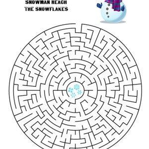 Printable Winter Kid Activity Sheets - Word Search - Maze - I Spy ...