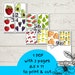 Number Flashcards With Fruit, 1 10 Digital Download, Homeschool ...