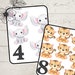 Number Flashcards With Jungle Animals, 1 10 Digital Download ...