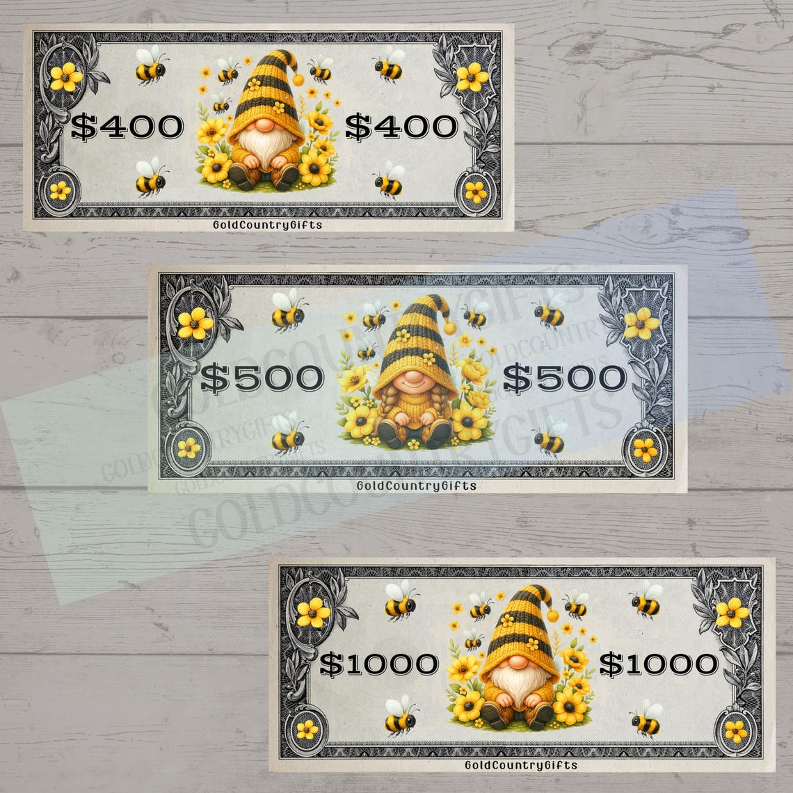 Printable Cash Stuffing Prop Money, Budgeting Placeholders for Savings ...