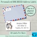Dog Breed Return Address Labels, Custom Address Labels, Personalized ...