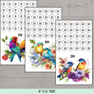 Savings Challenge Printable, A6 Mini Savings Challenge Printable ...