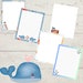 Nautical Stationery, Printable Nautical Stationery, Nautical Notepaper ...