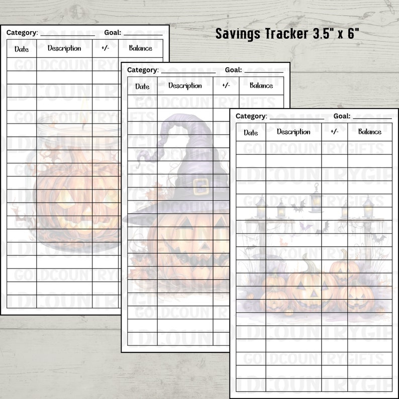 Printable Halloween Savings Challenge Board Game & Cash Envelope ...