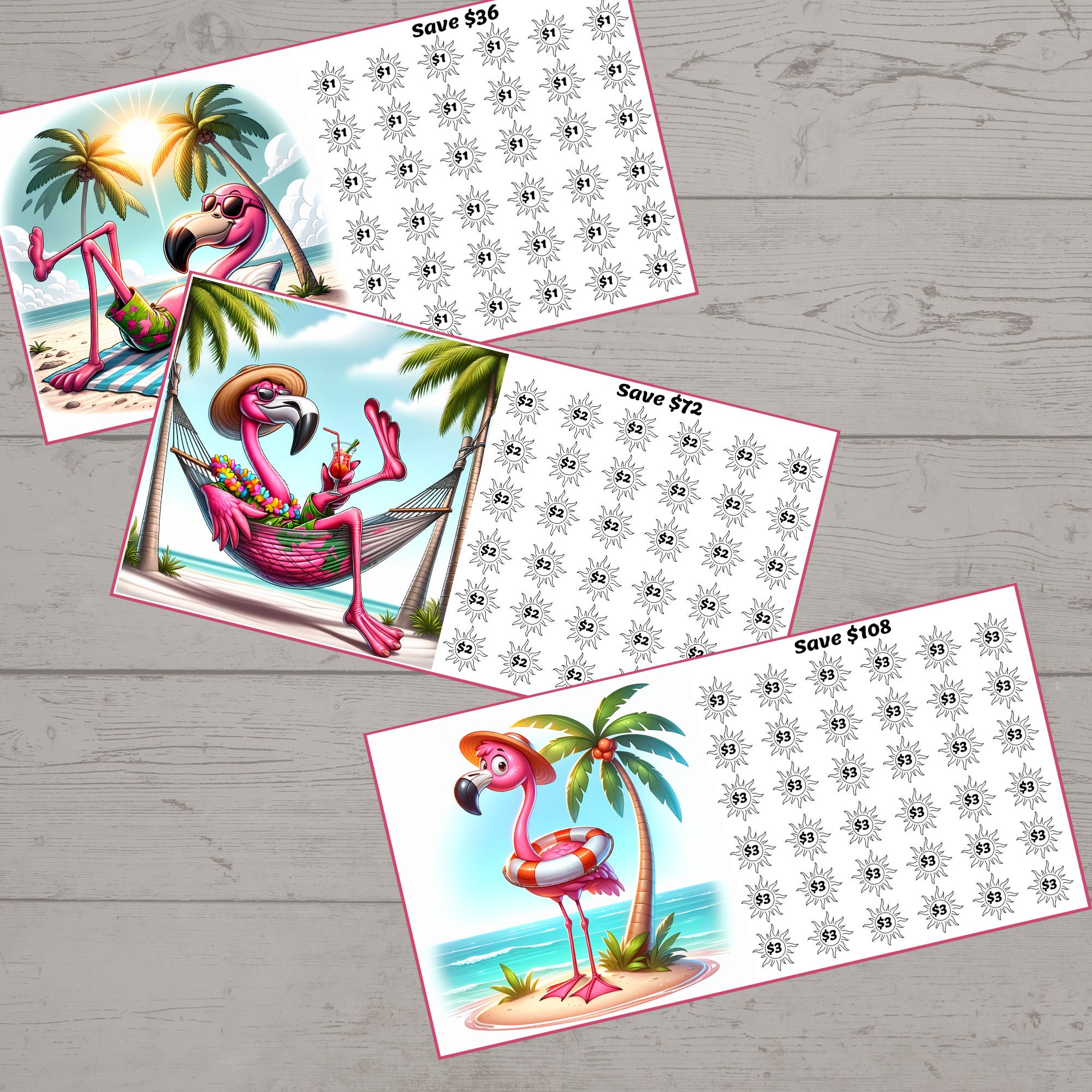 Mini Savings Challenge Printable, Savings Challenge, Cash Budget ...