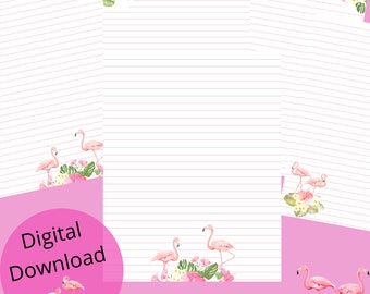 Llama Printable Stationery Printable Writing Paper Printable Paper ...