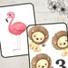 Number Flashcards With Jungle Animals, 1 10 Digital Download ...