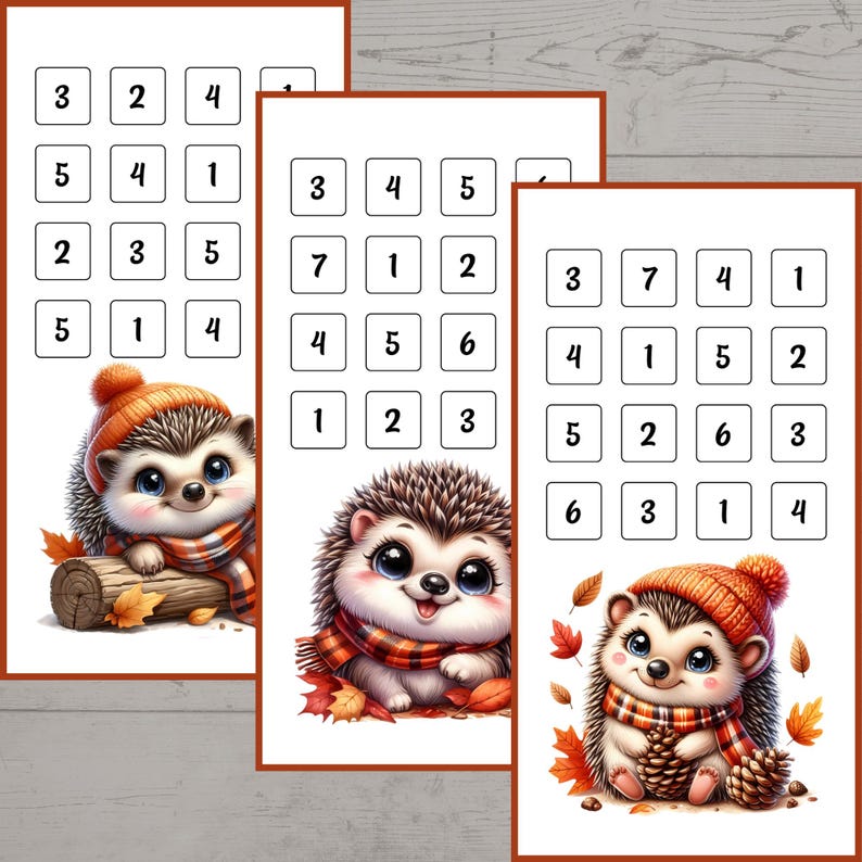 Hedgehog Mini Savings Challenge & Cash Envelope Printable, Savings ...