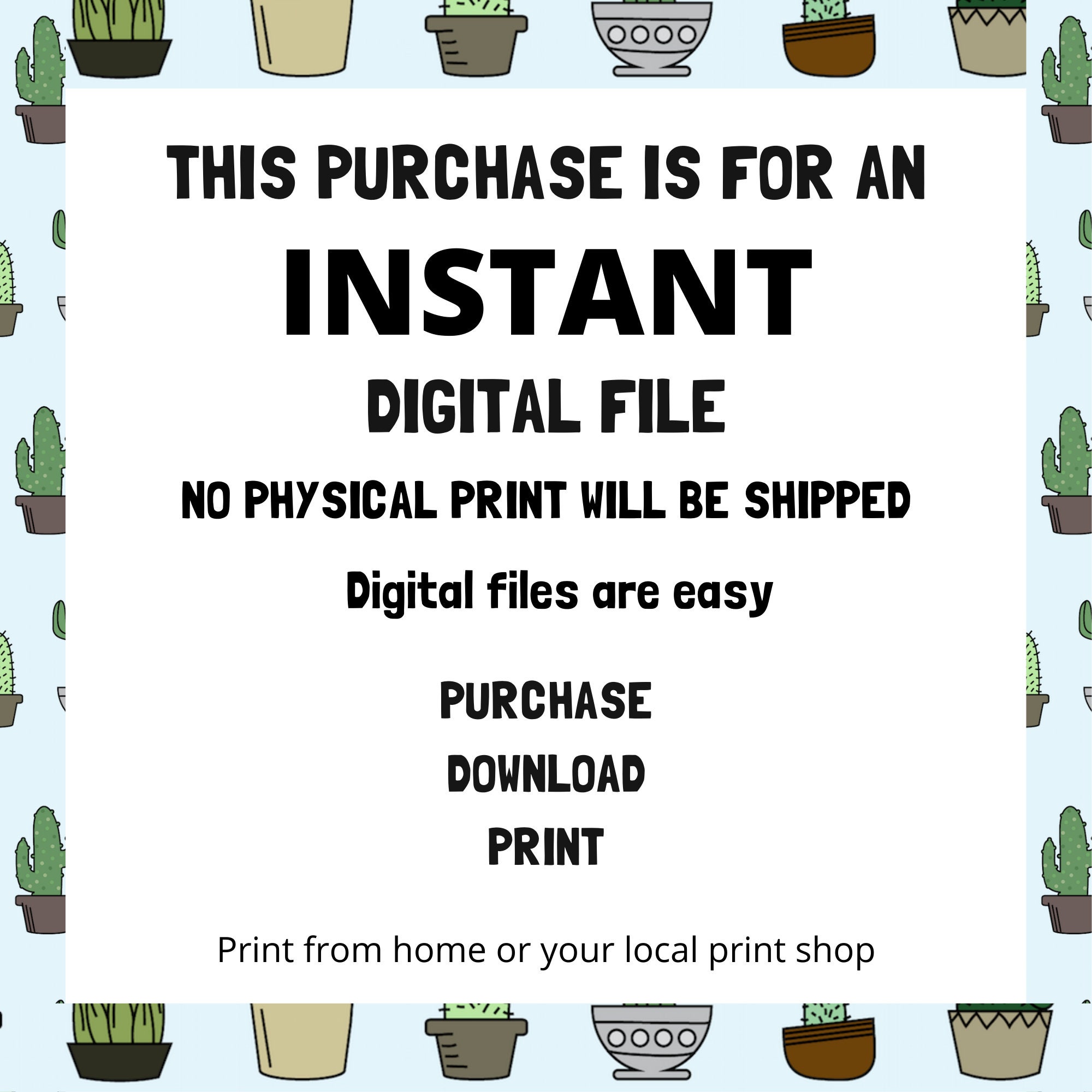 Watercolor Cactus Printable Writing Paper Printable Lined Paper Cactus ...