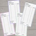 Cash Envelope Inserts Printable, Budgeting Inserts, Cash Tracker ...