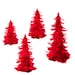 Red Feather Tree Christmas Trees for Holiday Events and Decorative ...