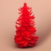 Red Feather Tree Christmas Trees for Holiday Events and Decorative ...