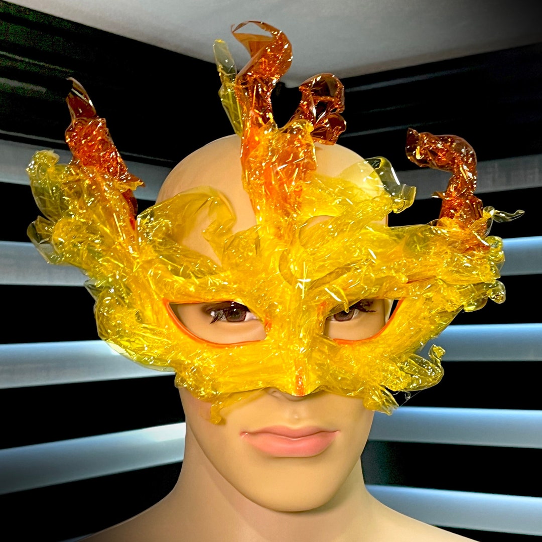 Fire Mask in the Style of Enji Todoroki My Hero Academia - Etsy Canada