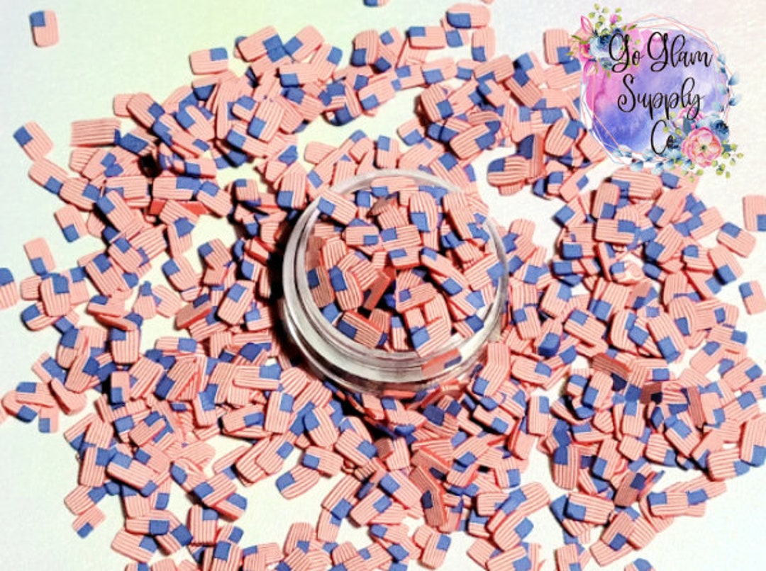 American Flag Polymer Clay Slices Fimo Slices Slime Slices Shaker Bows ...