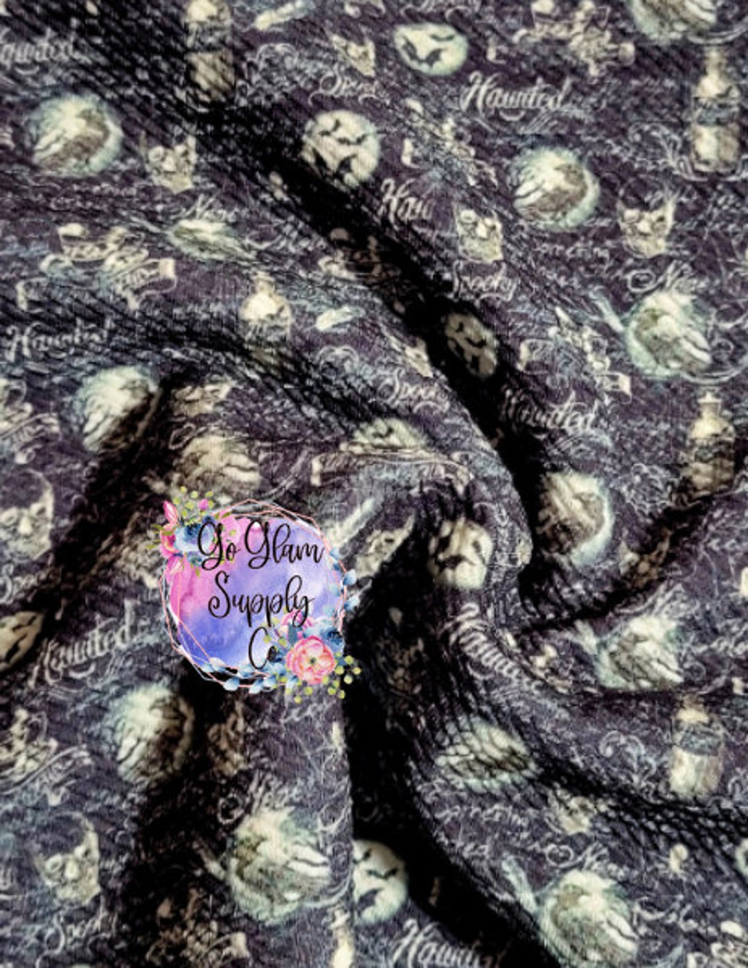 1/2 Yard Haunted Bullet Fabric Textured Bullet Fabric Liverpool Fabric ...