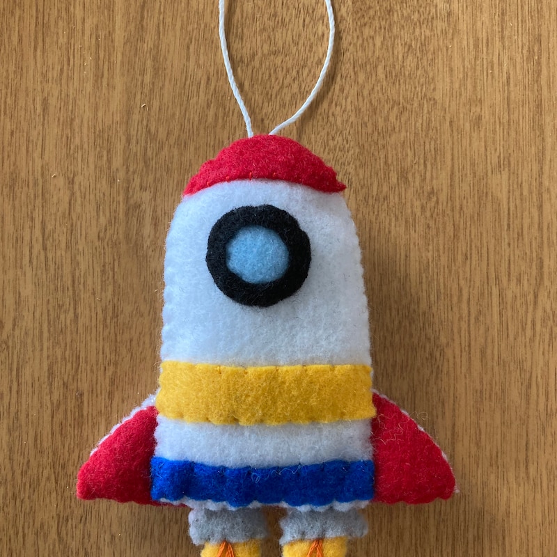 Felt Rockets - Etsy