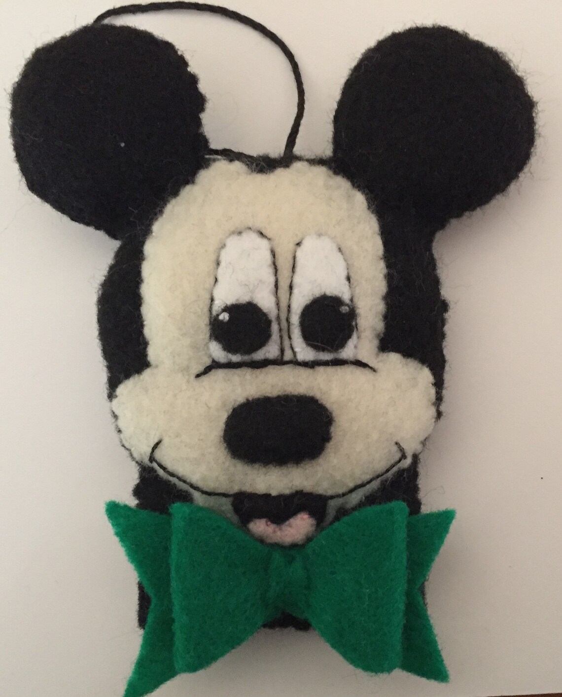 Felt Hand Stitched Minne & Mickey Mouse Felt Ornaments Sold - Etsy