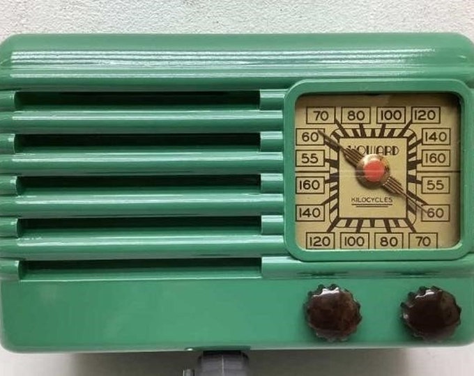 Vintage Howard Model 901A-1 Tube Radio Mid-century Modern Restored ...