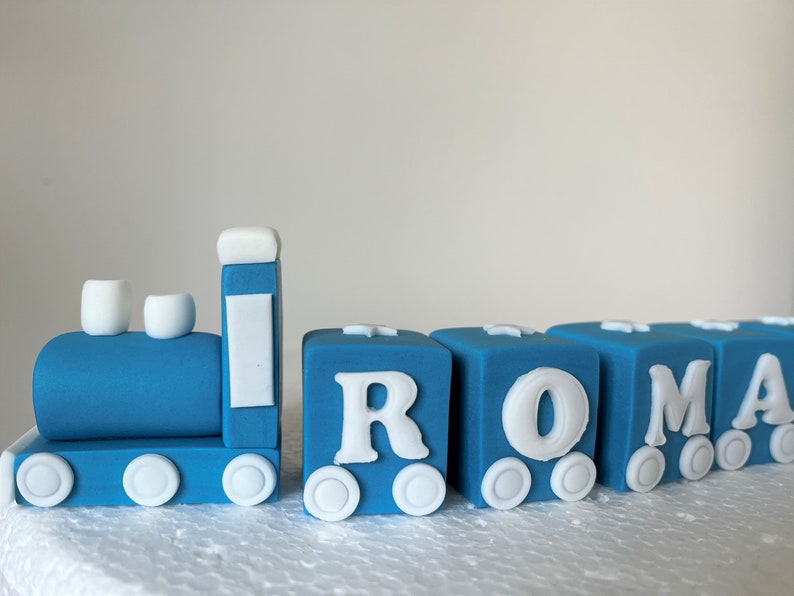 Fondant Train Cake Topper, Sugar Paste Vehicle Train Topper ...
