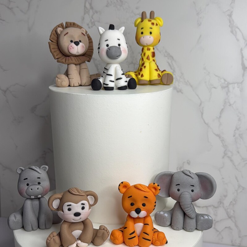 Animal Cake Topper - Etsy