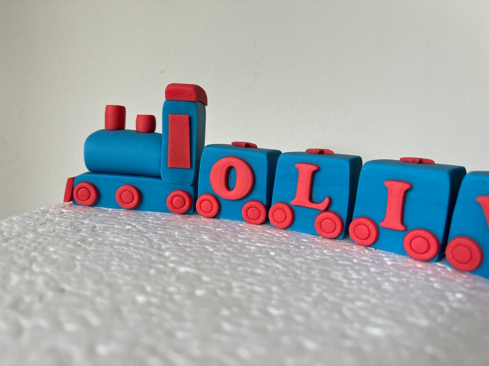 Fondant Train Cake Topper, Sugar Paste Vehicle Train Topper ...