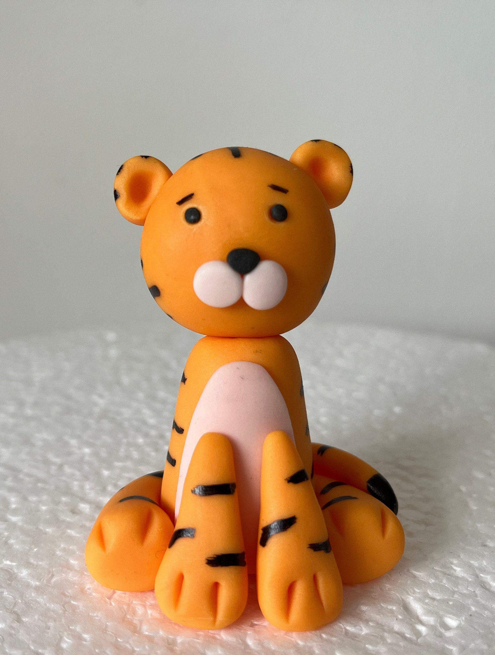 Baby Safari Cake Topper Fondant Set. Cute Jungle Animals. Edible Cake ...