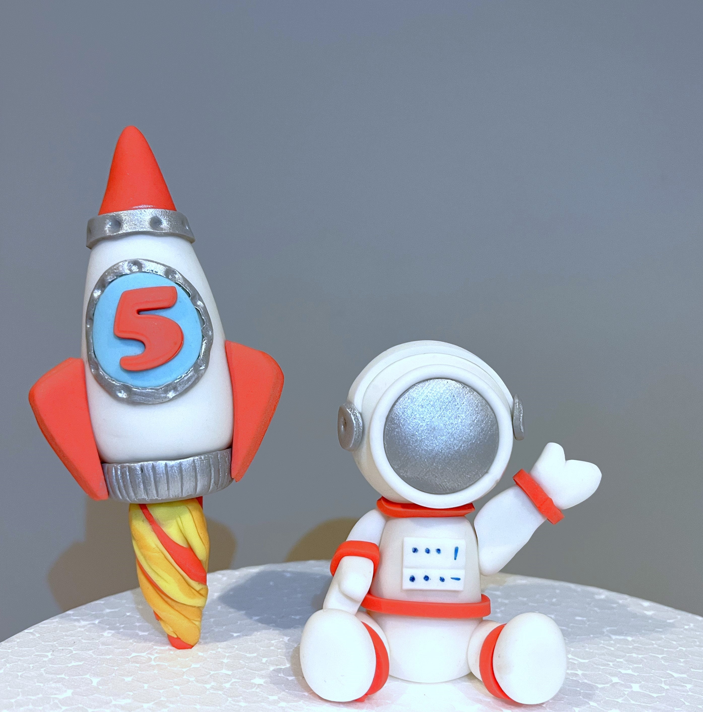 Personalised Solar System Cake Toppers, Planets, Astronaut / Handmade ...
