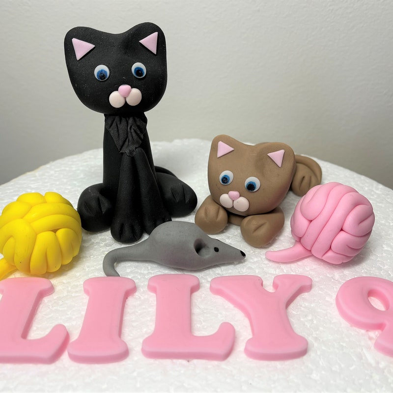 Fondant Cats - Etsy